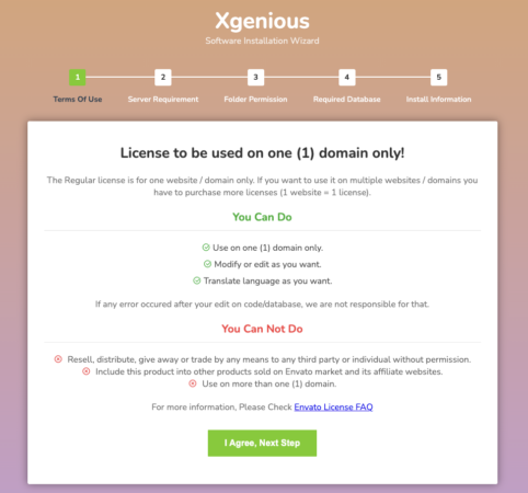 Installation Process – Documentation – Xgenious