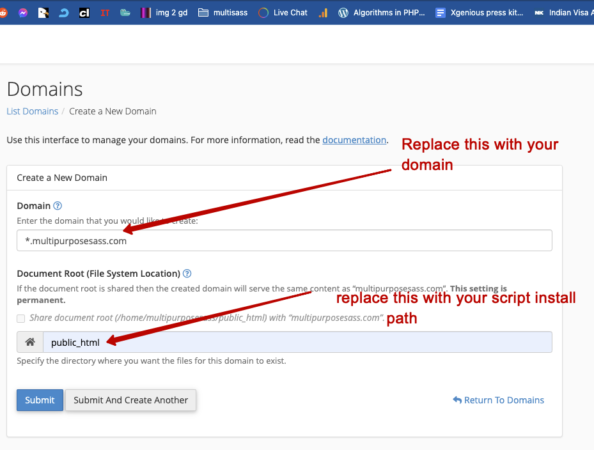 Configure Wildcard Subdomain in Cpanel – Documentation – Xgenious