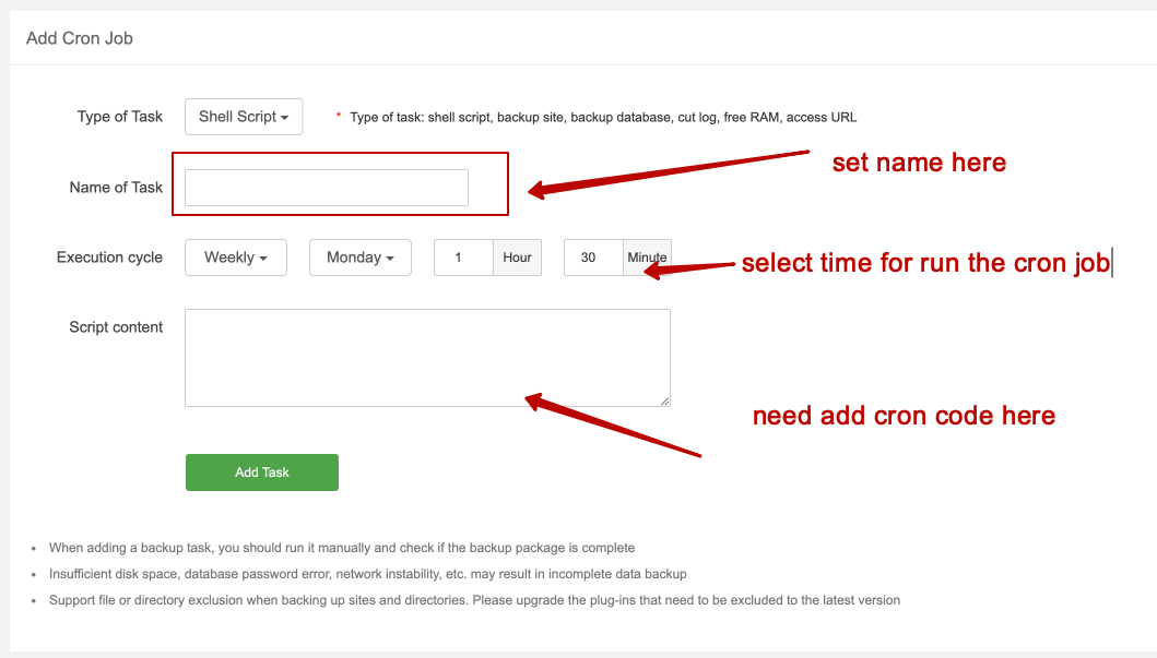 How to setup Cron Job in AaPanel – Documentation – Xgenious