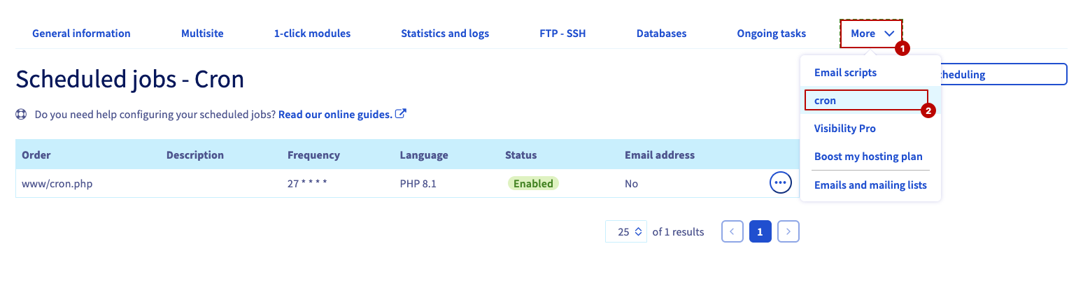 How to configure cron job in OVHcloud? – Documentation – Xgenious