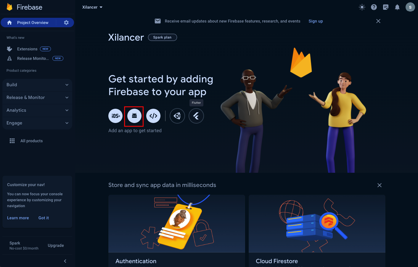 Firebase Setup For Android Xgenious