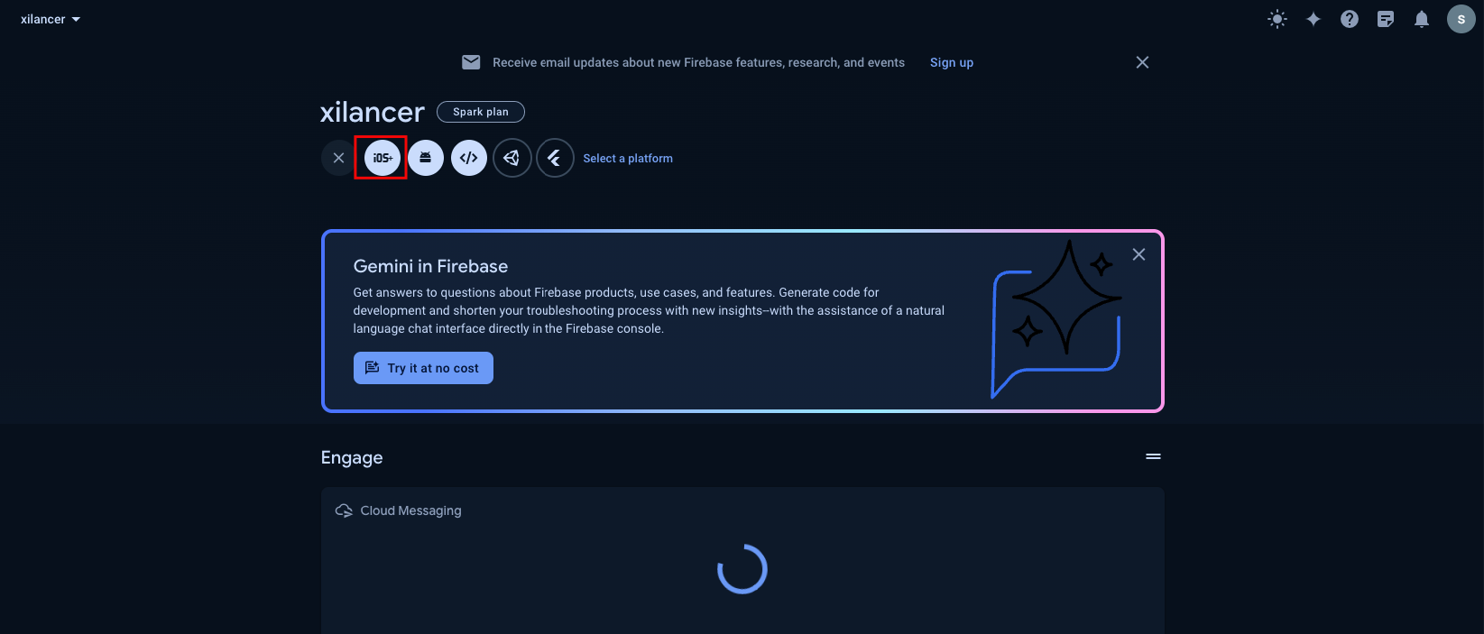 Firebase setup for IOS - Xgenious