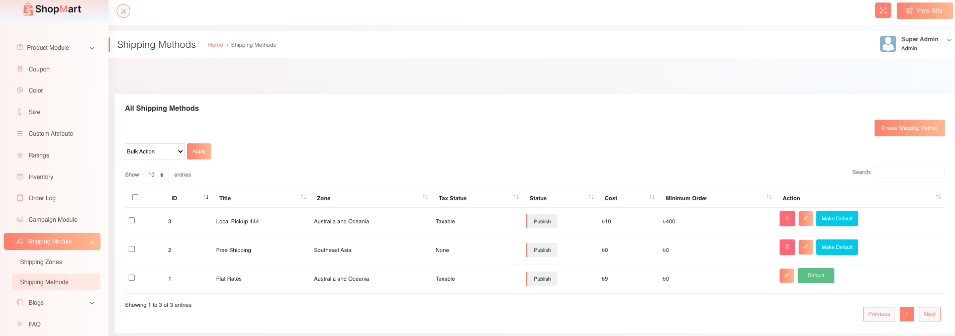 how to add shipping methods - Xgenious