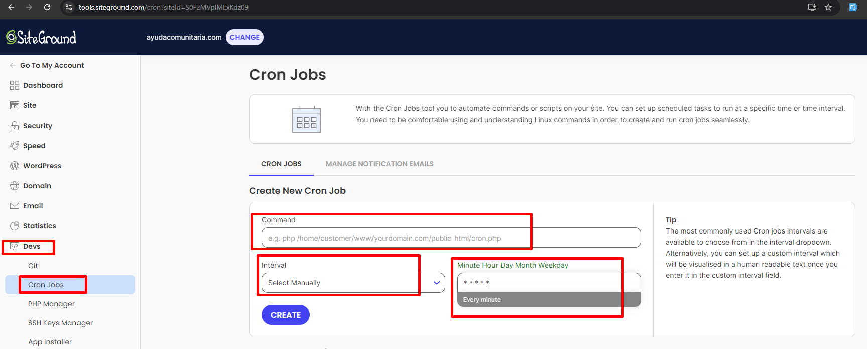 How To Configure Cron Job In SiteGround - Xgenious