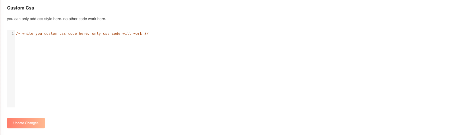 Custom css - Xgenious