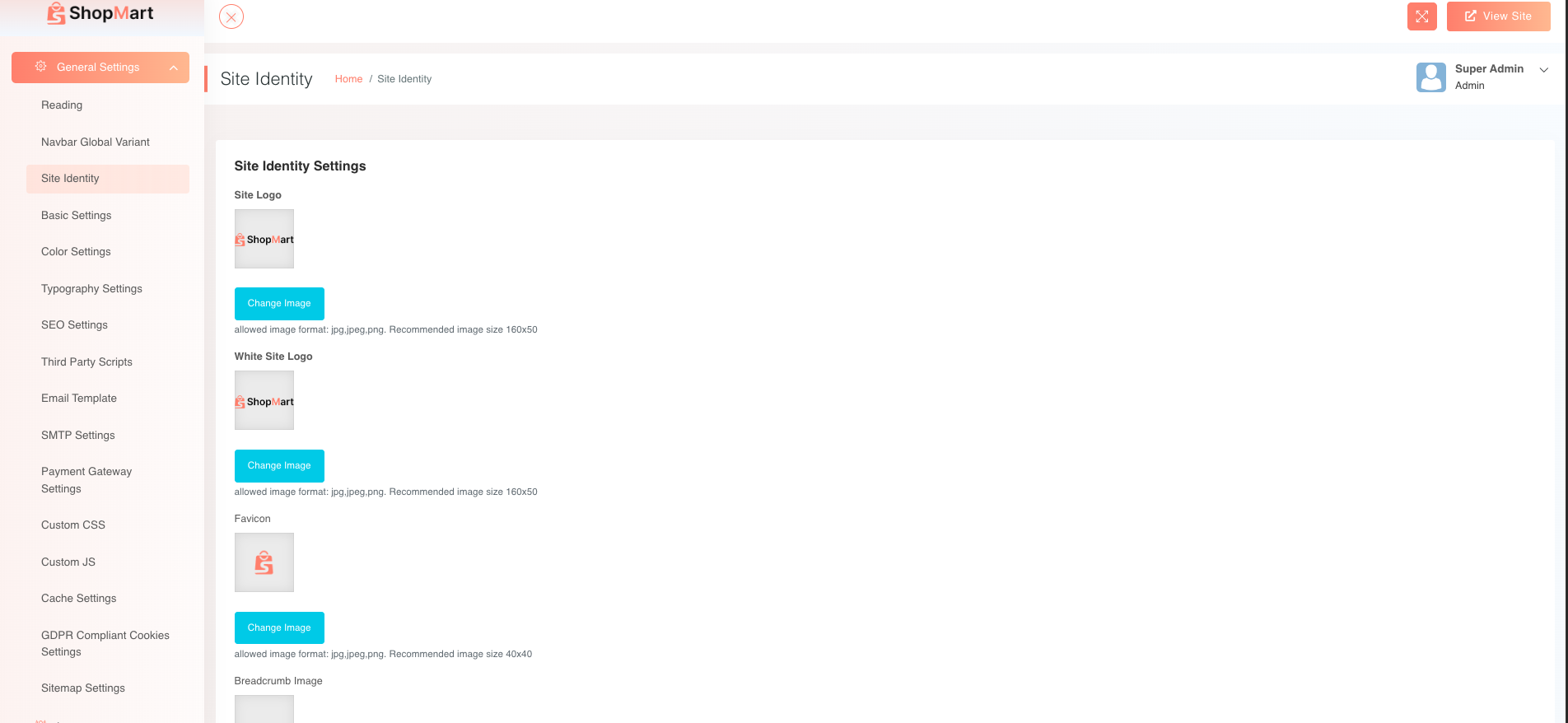 General Settings - Xgenious